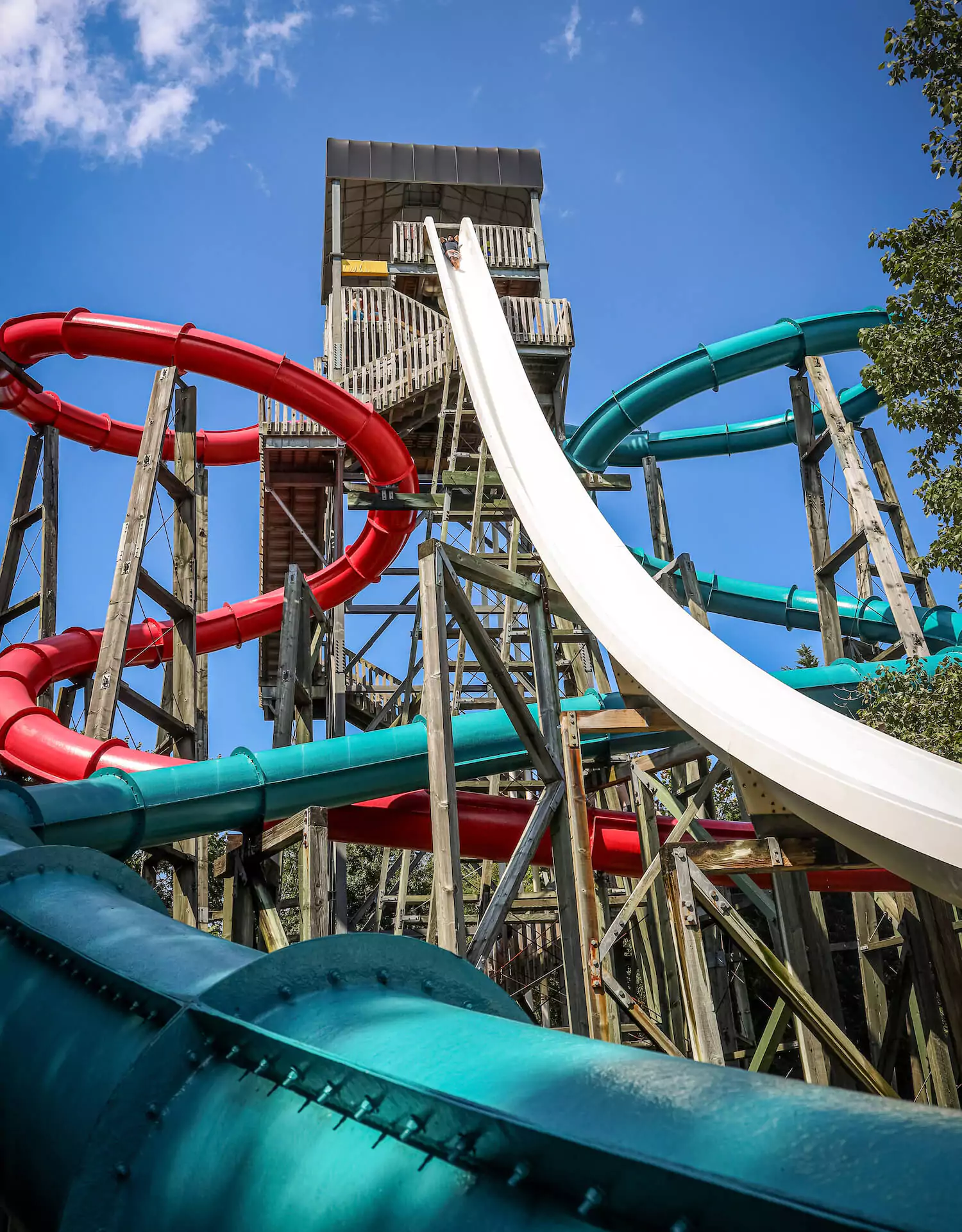 Daredevil Drop & Twin Twisters Free Fall Water Slide | Wet N Wild ...